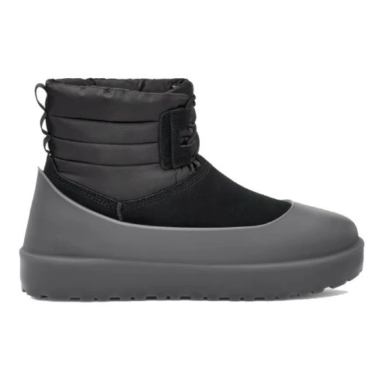 UGG Mens Classic Mini Lace-Up Black